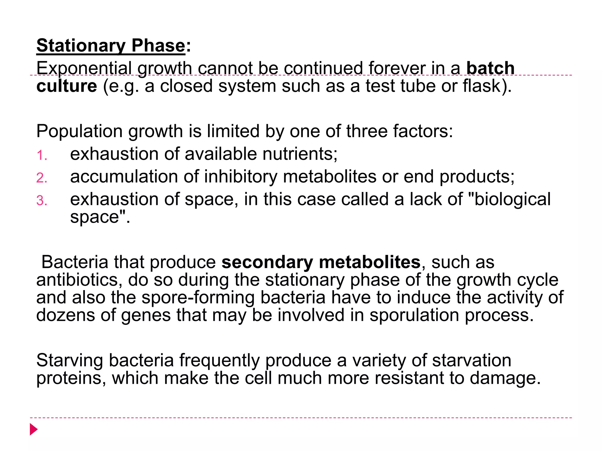 DIFFERENT PHASES OF GROWTH- GROWTH CURVE | PPTX