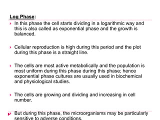 DIFFERENT PHASES OF GROWTH- GROWTH CURVE | PPTX