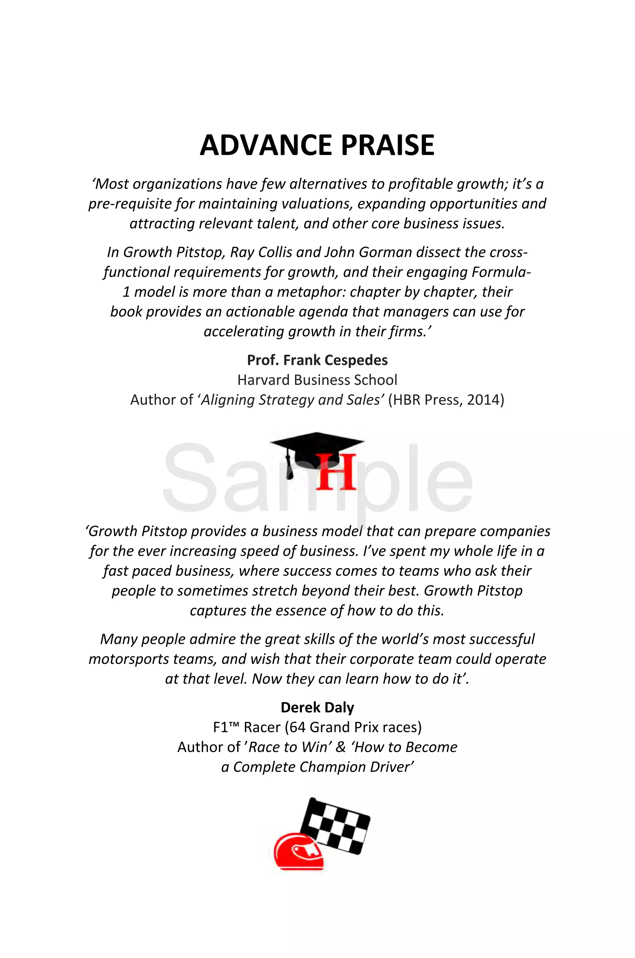 Growth pitstop book sample sections | PDF