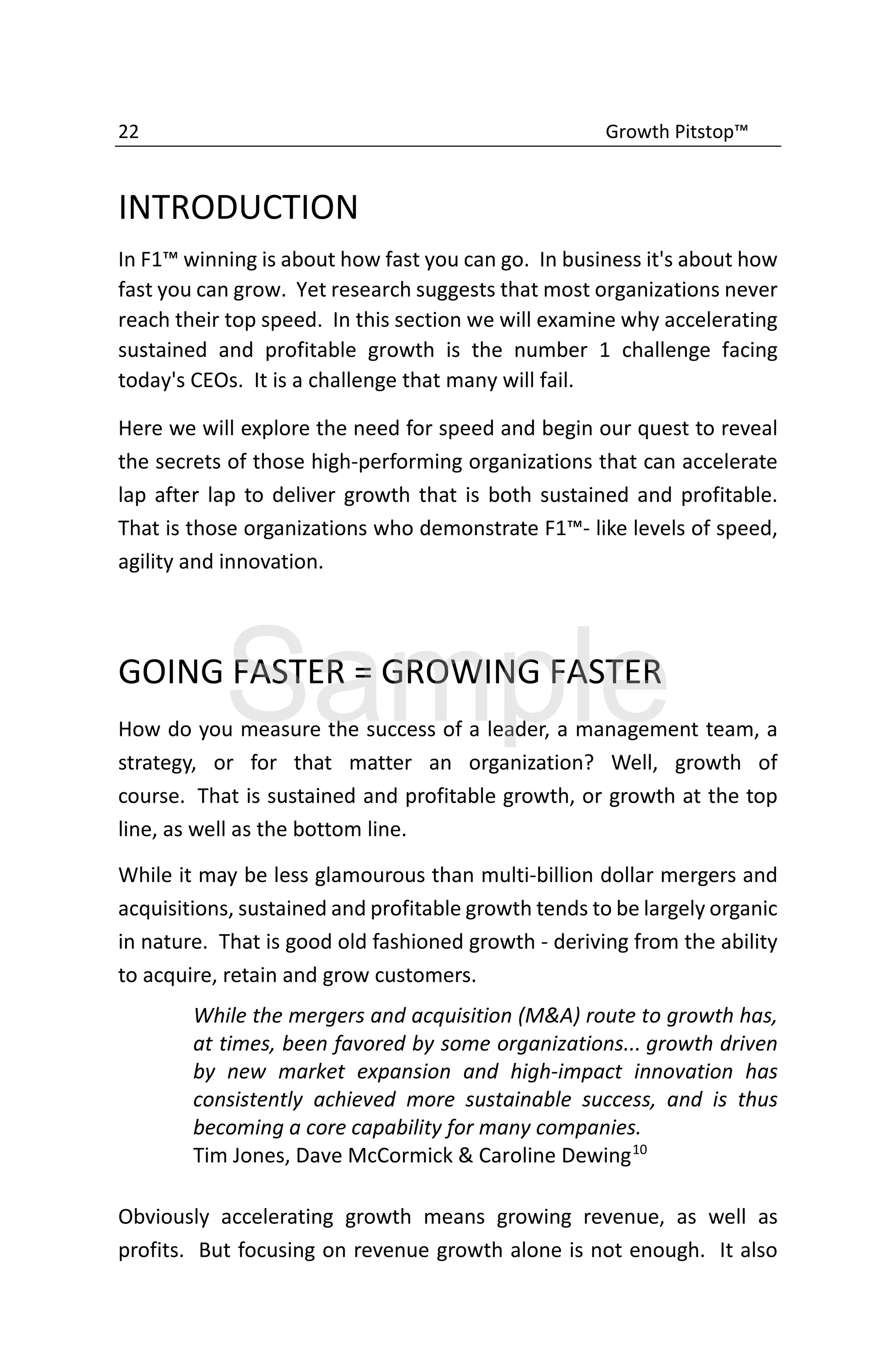 Growth pitstop book sample sections | PDF