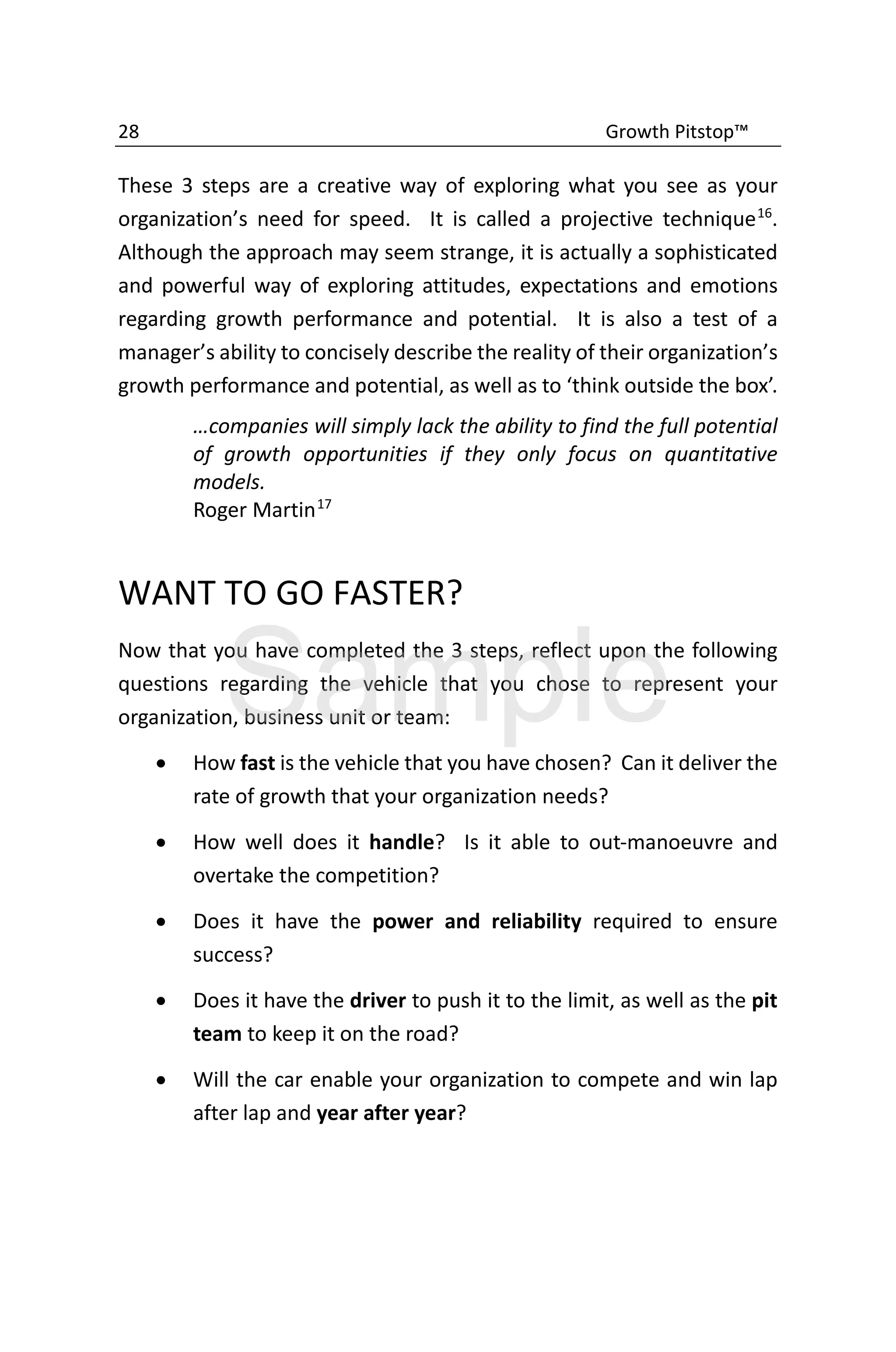 Growth pitstop book sample sections | PDF