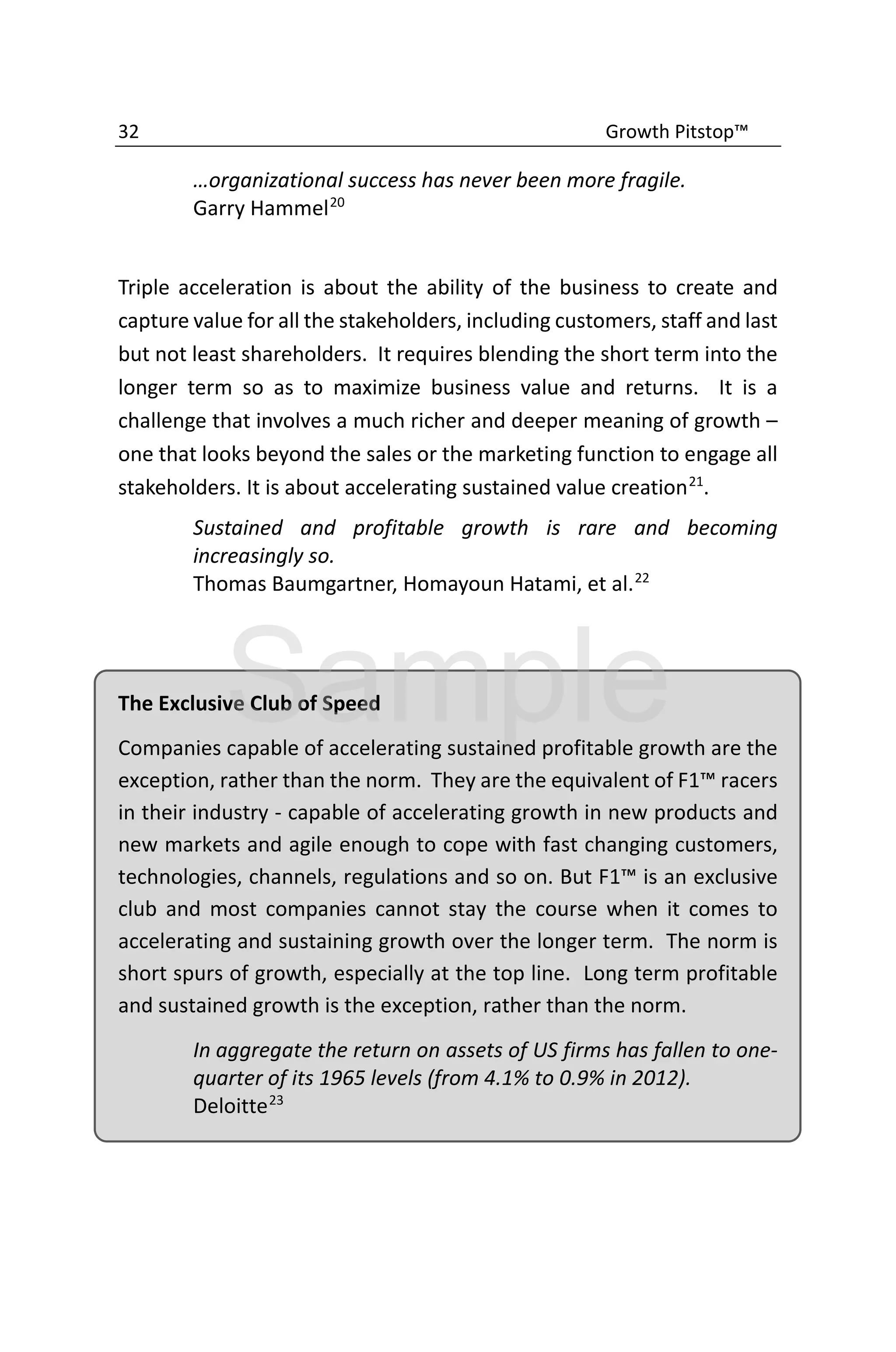 Growth pitstop book sample sections | PDF