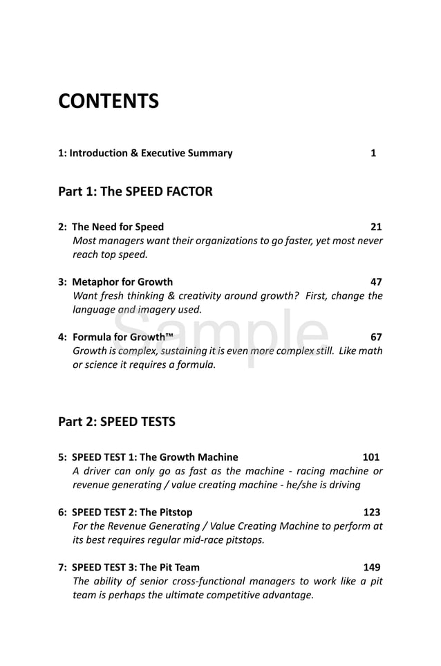 Growth pitstop book sample sections | PDF