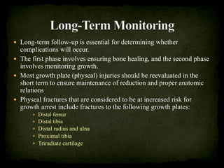 Growth plate (physeal) fracture | PDF