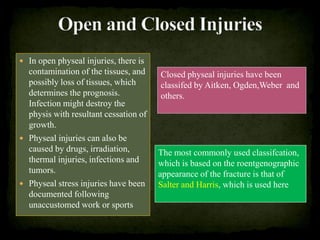 Growth plate (physeal) fracture | PDF