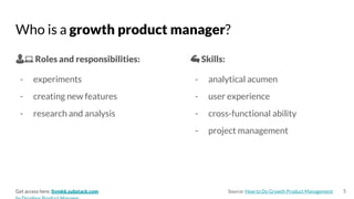 What makes Growth Product Management unique | PPT