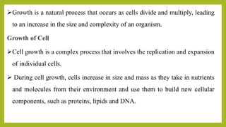 GROWTH AND DEVELOPMENT FOR EDUCATION PPTX. | PPT
