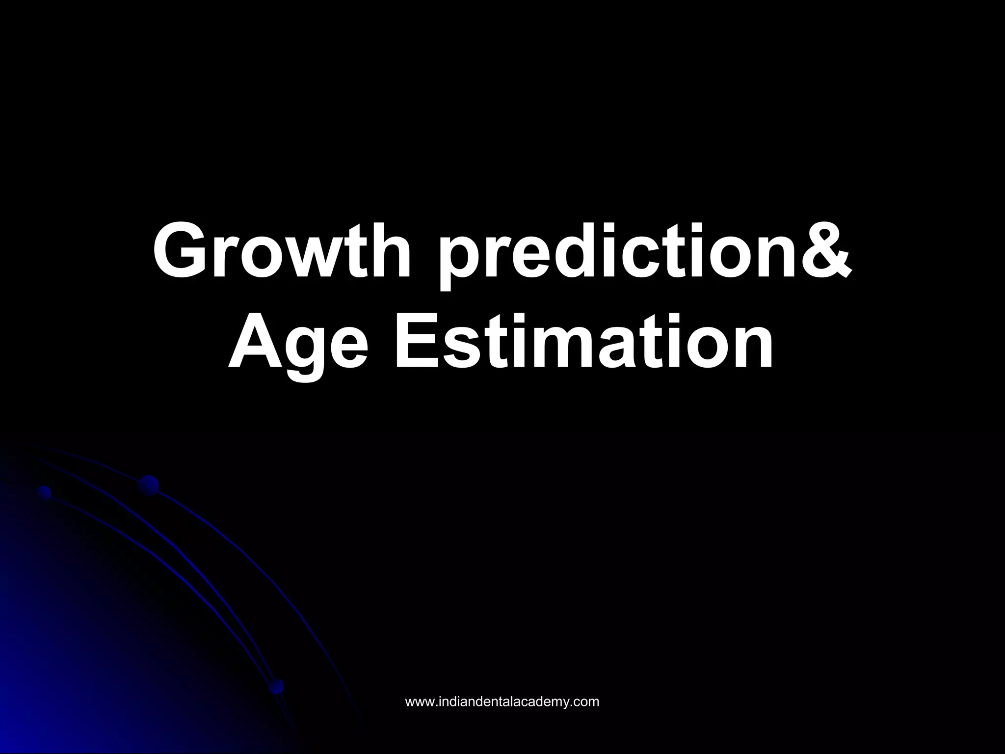 Growth prediction | PPT