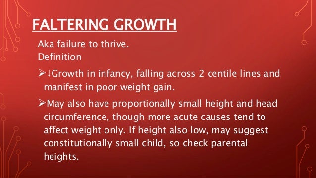 Growth problems | PPT