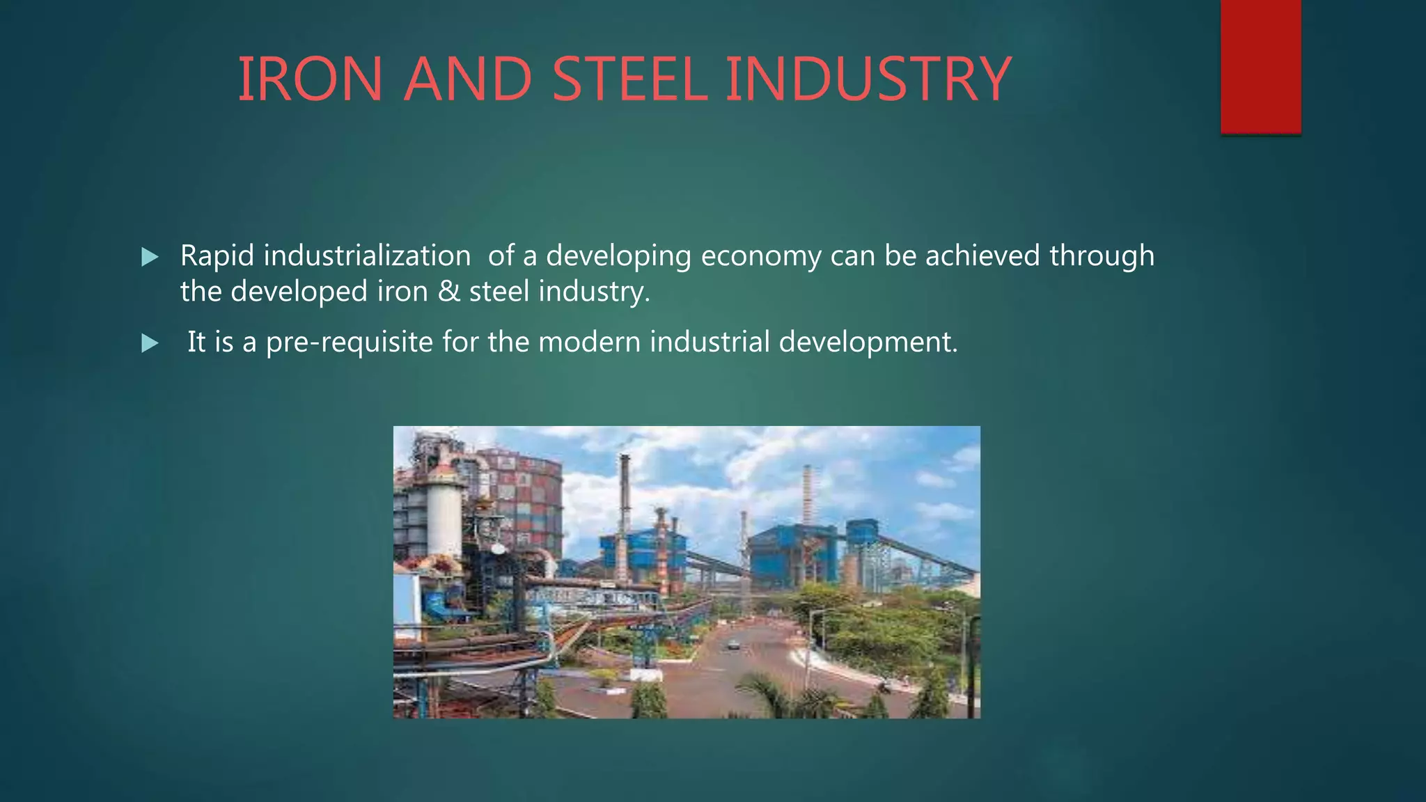Growth & problems of iron, steel, & textile industry | PPTX