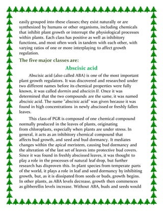 Plant Growth Regulators | DOCX