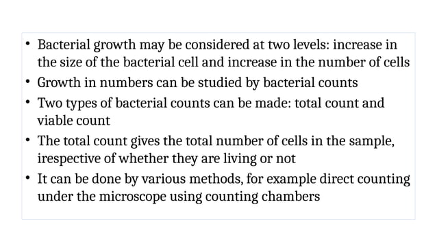 Growth requirements of bacteria coaching class | PPT