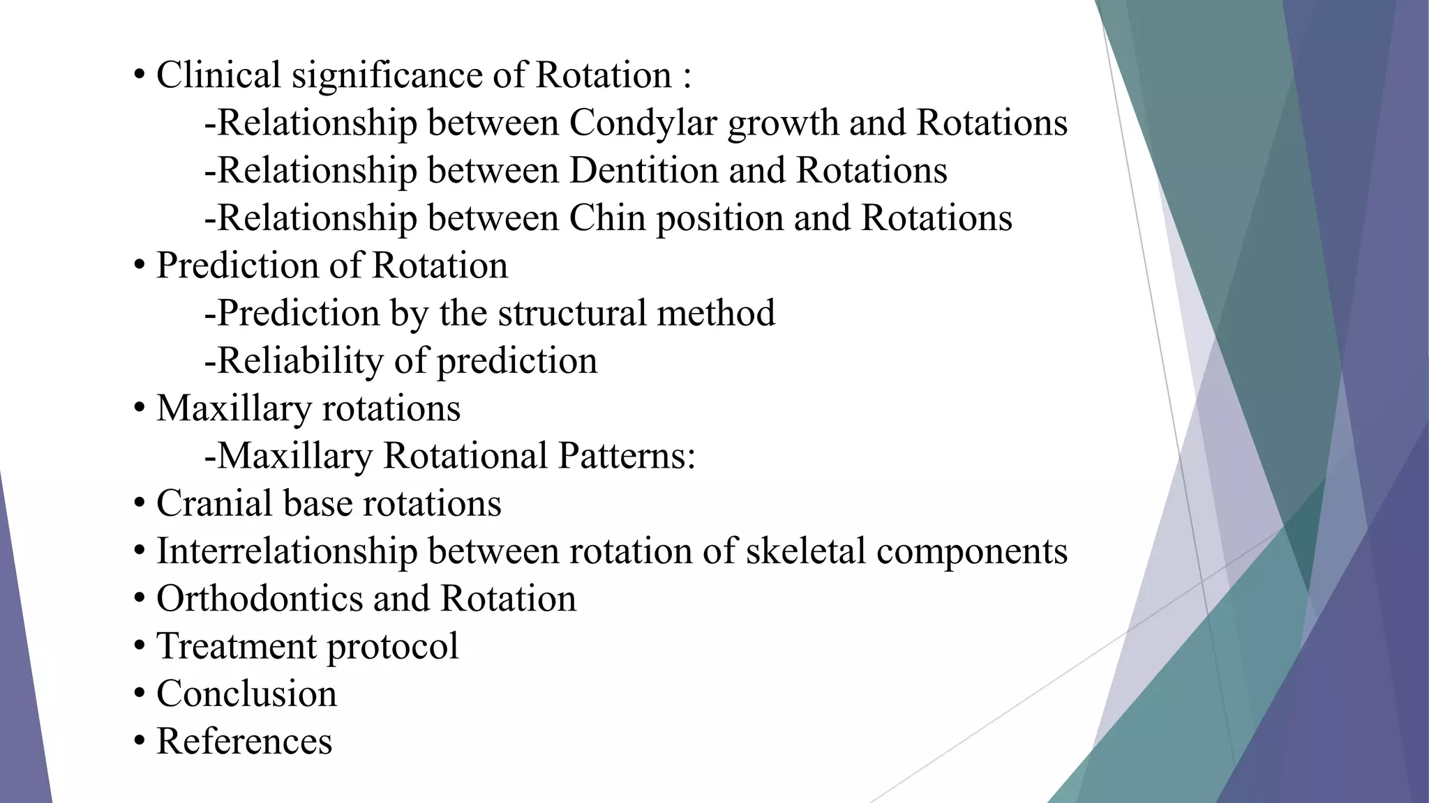 Growth rotations | PPTX