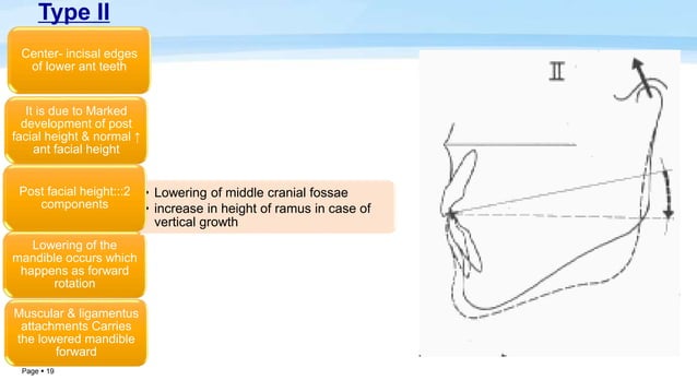 Growth rotations in orthodontics | PPTX