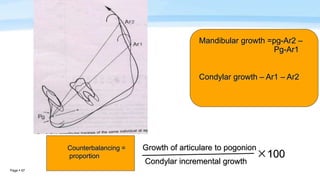 Growth rotations in orthodontics | PPTX