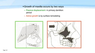 Growth rotations in orthodontics | PPTX
