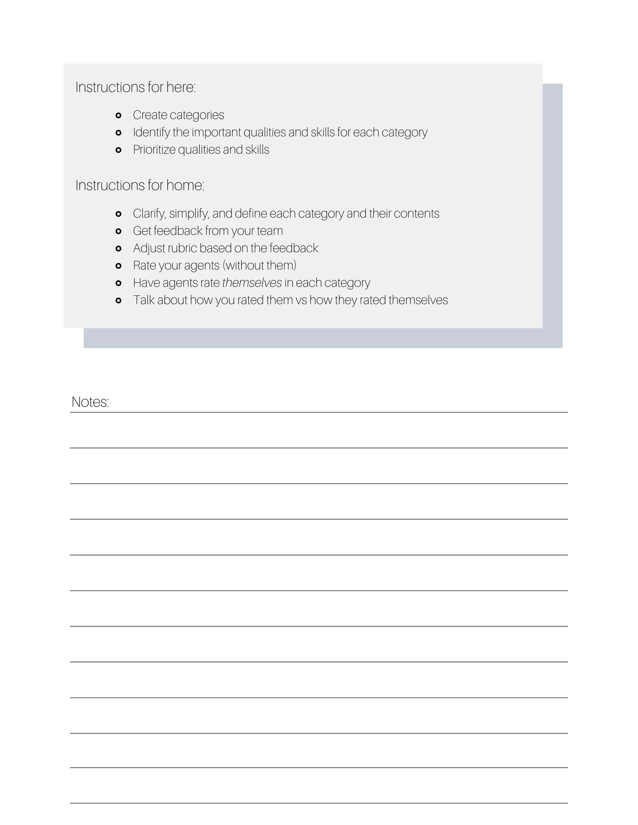 Growth Rubrics and How To Make 'Em worksheets | PDF