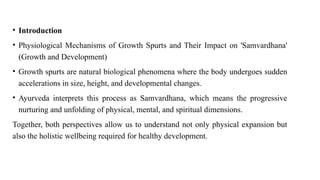 Growth Spurt analysis for boys and girls.pptx
