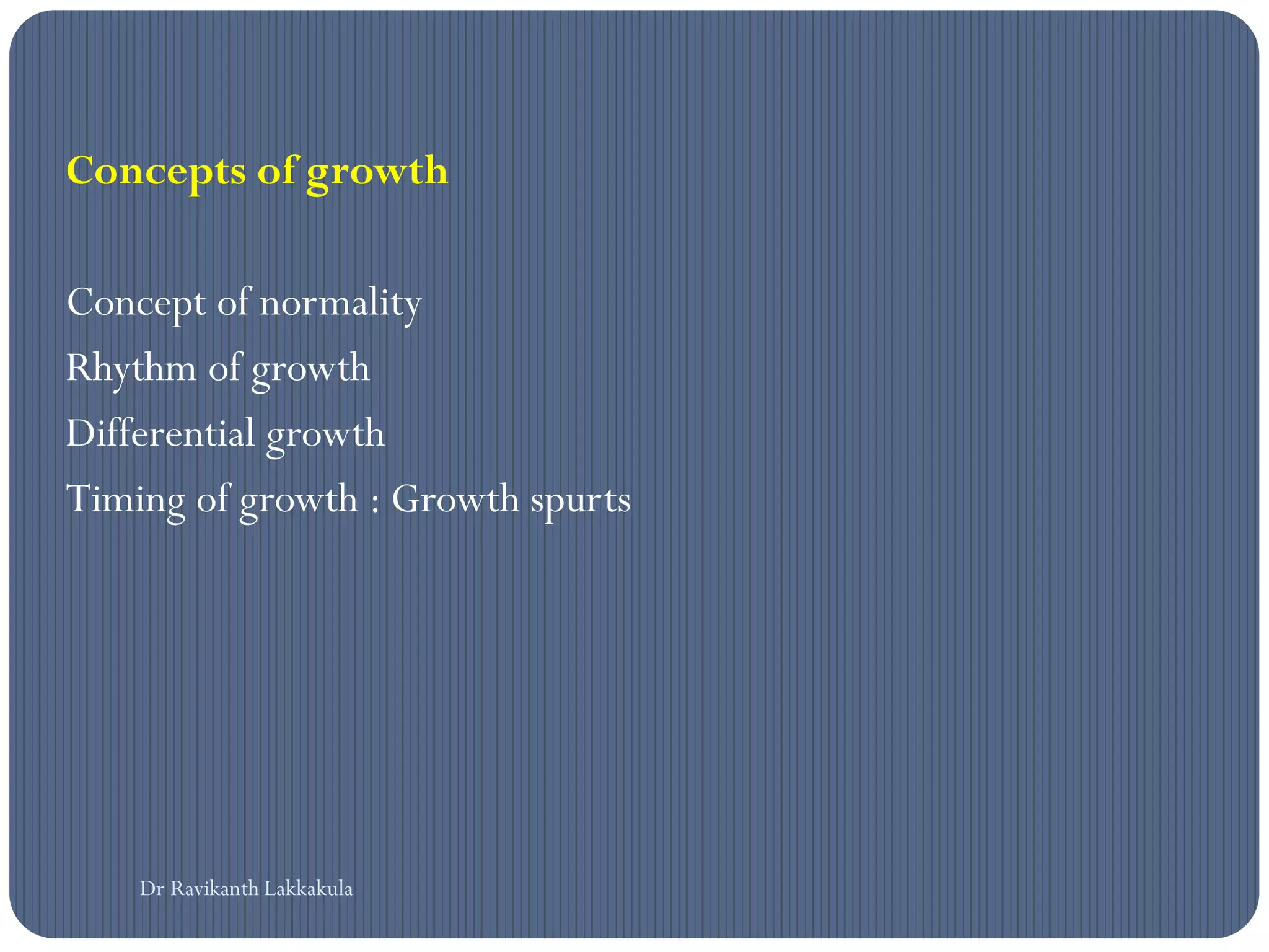 Growth spurts - orthodontics | PDF