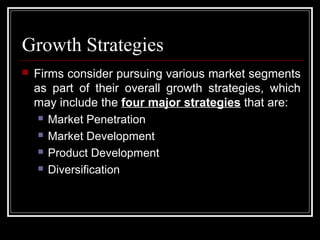 Growth Strategies | PPT