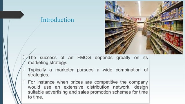 Growth strategies for FMCG | PPT