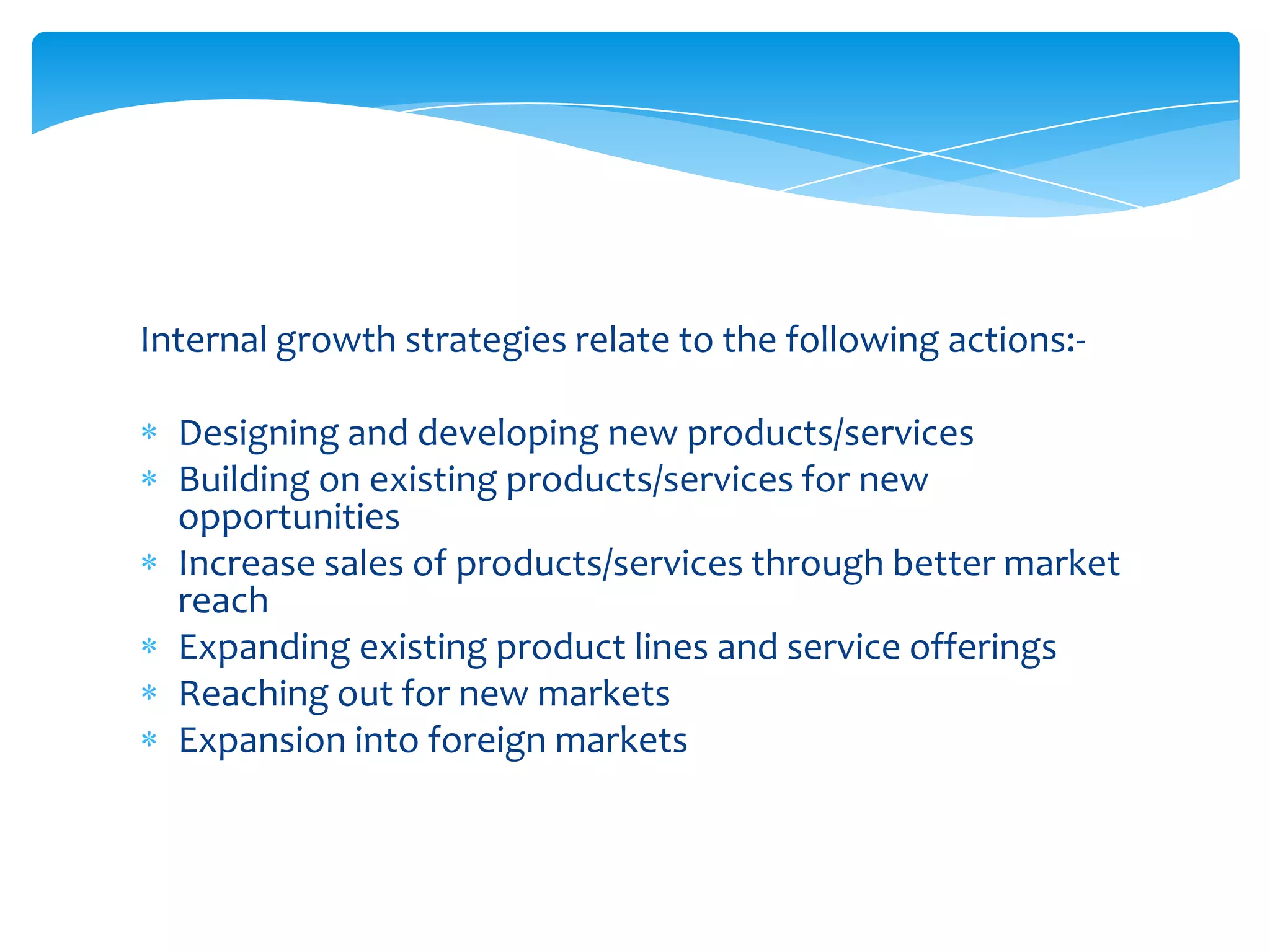 Growth strategy | PPTX