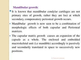 Recent advances in Growth theories - orthodontics | PDF