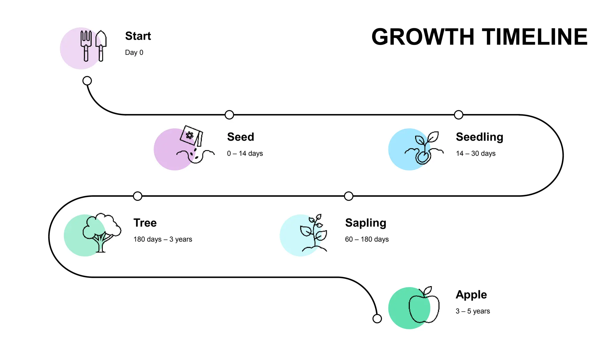 for fun presentation Growth timeline template.pptx