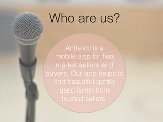 Antresol mobile app | PDF