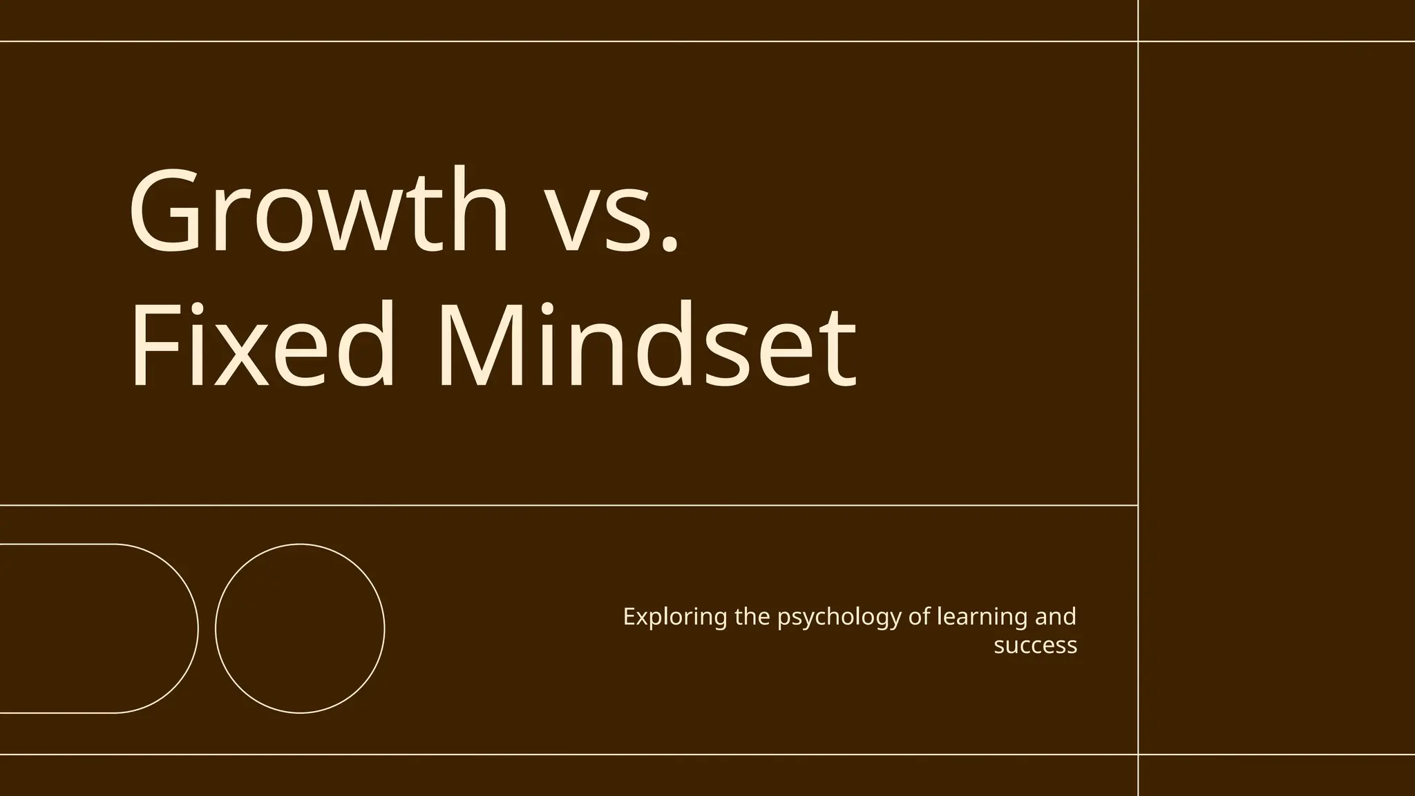 Growth vs. Fixed Mindset-characterstics and differences | PPT