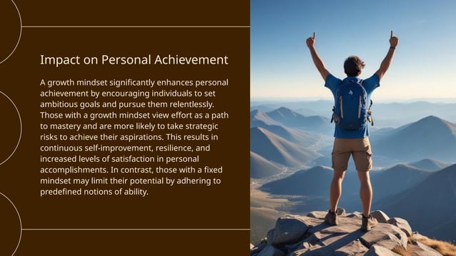Growth vs. Fixed Mindset-characterstics and differences | PPT