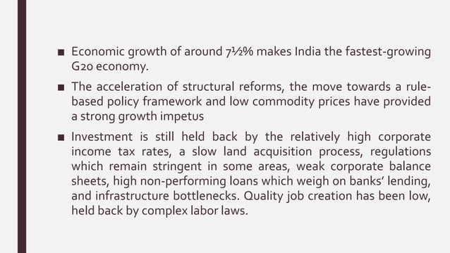 Growth vs development in Indian perspective | PPT