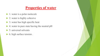 Physiology of water relations | PPTX