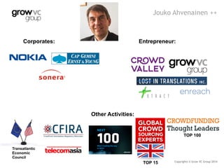 Grow VC Group: crowd investing and governance | PPT