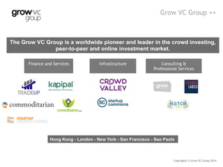 Grow VC Group: crowd investing and governance | PPT