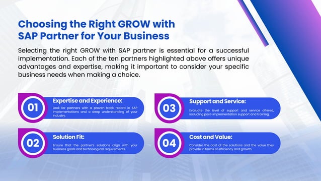 GROW with SAP Partner: Ultimate Solution for SMB | PPT
