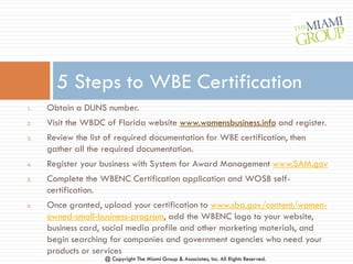 Grow your business with MBE & WBE certifications | PDF