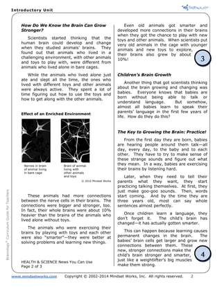 Grow yourintelligencearticleandactivity | PDF