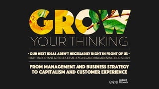 Grow your thinking | PPT