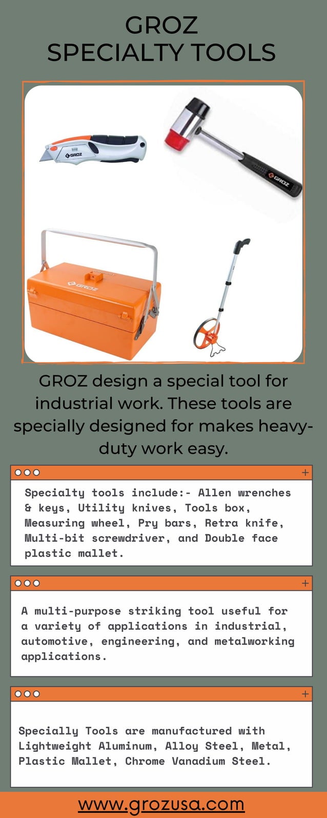 GROZ SPECIALTY TOOLS | PDF