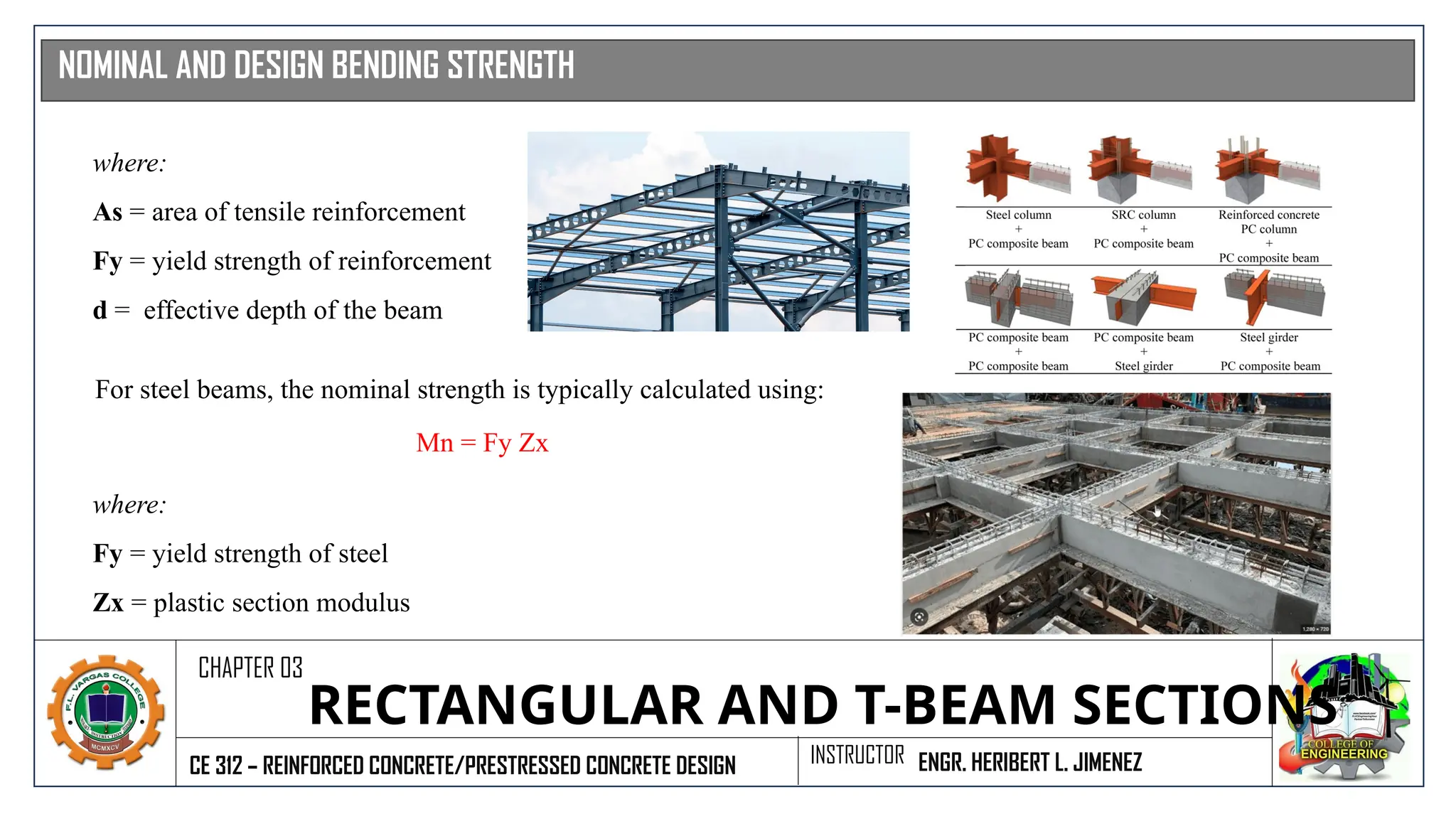 Rectangular and Tee Beam Sections Introduction.pptx