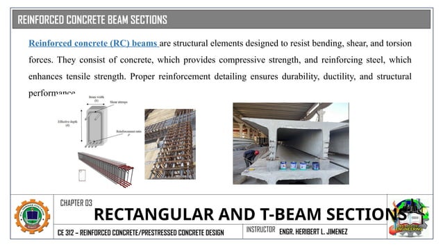 Rectangular and Tee Beam Sections Introduction.pptx