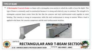 Rectangular and Tee Beam Sections Introduction.pptx