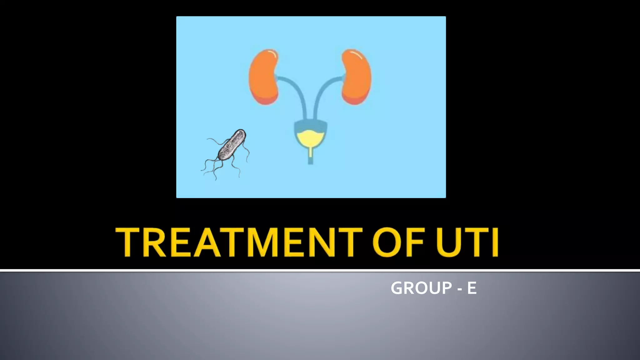 DRUGS OF UTI | PPTX