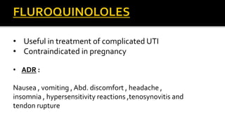 DRUGS OF UTI | PPTX