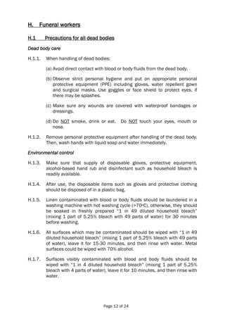 Grp guideline-hp-ic-precautions for-handling_and_disposal_of_dead ...