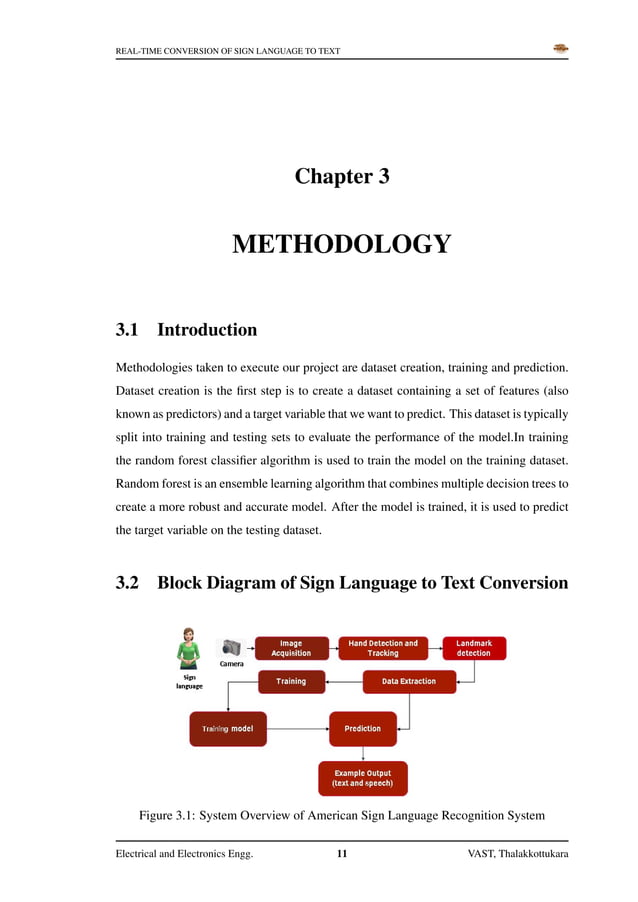 Real time conversion of sign language to text and speech | PDF