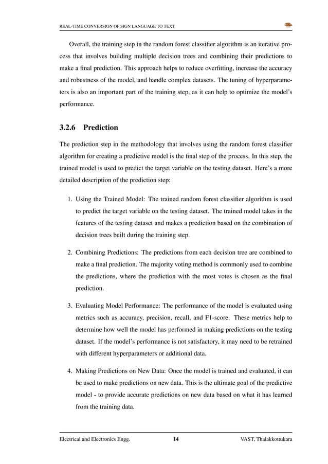 Real time conversion of sign language to text and speech | PDF