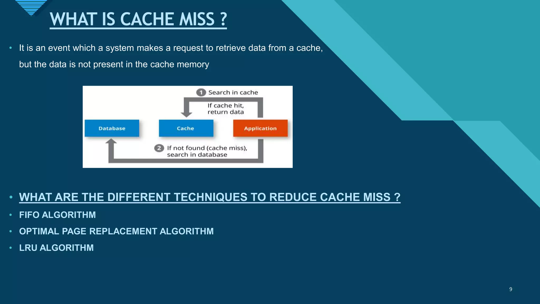 GRP13_CACHE MEMORY ORGANIZATION AND DIFFERENT CACHE MAPPING TECHNIQUES.pptx