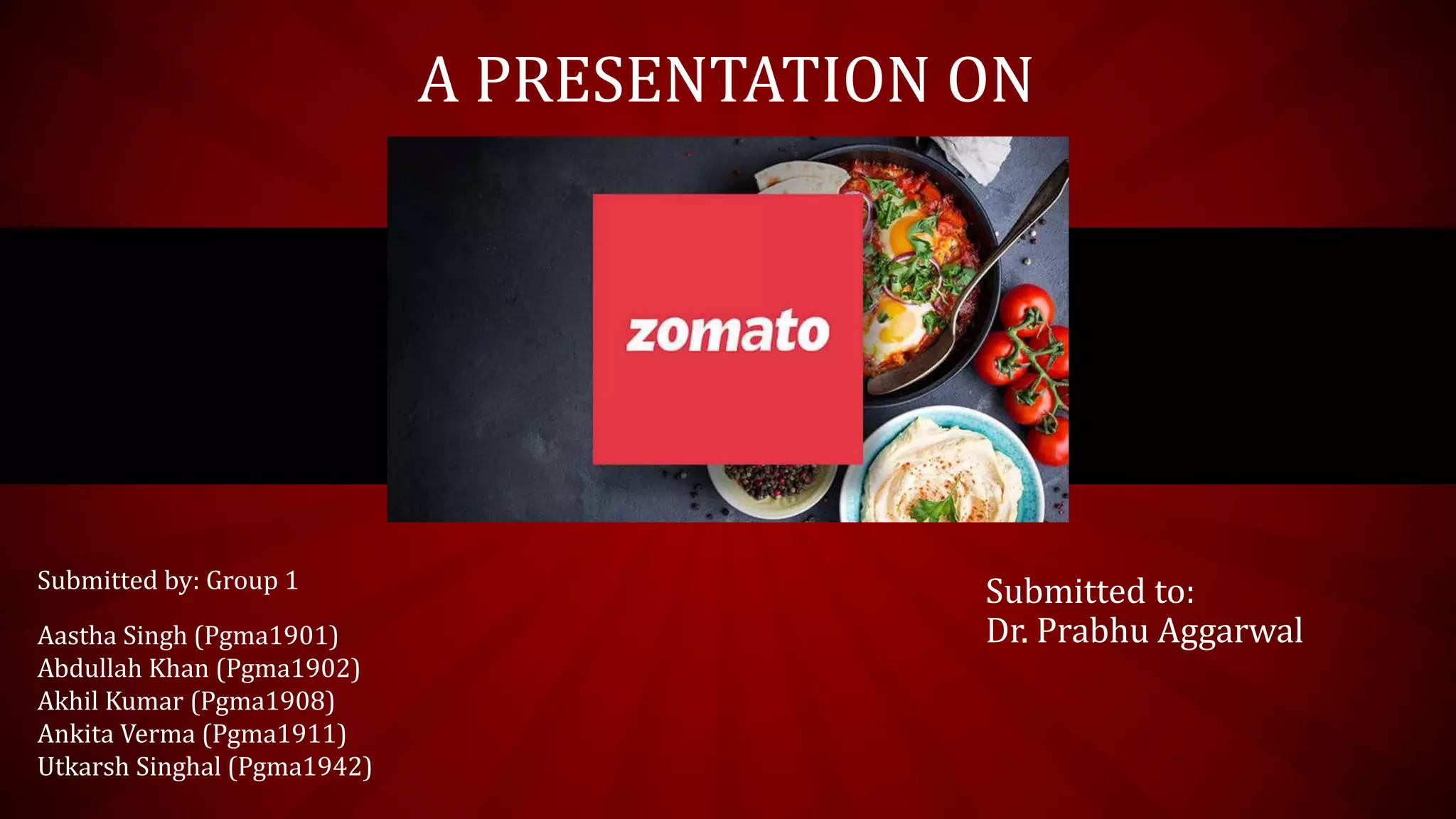 zomato | PPTX